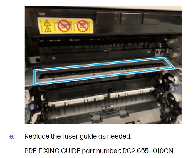 13.B9.C1 Fuser wrap jam - HP LaserJet 700 colour MFP - HP Support ...