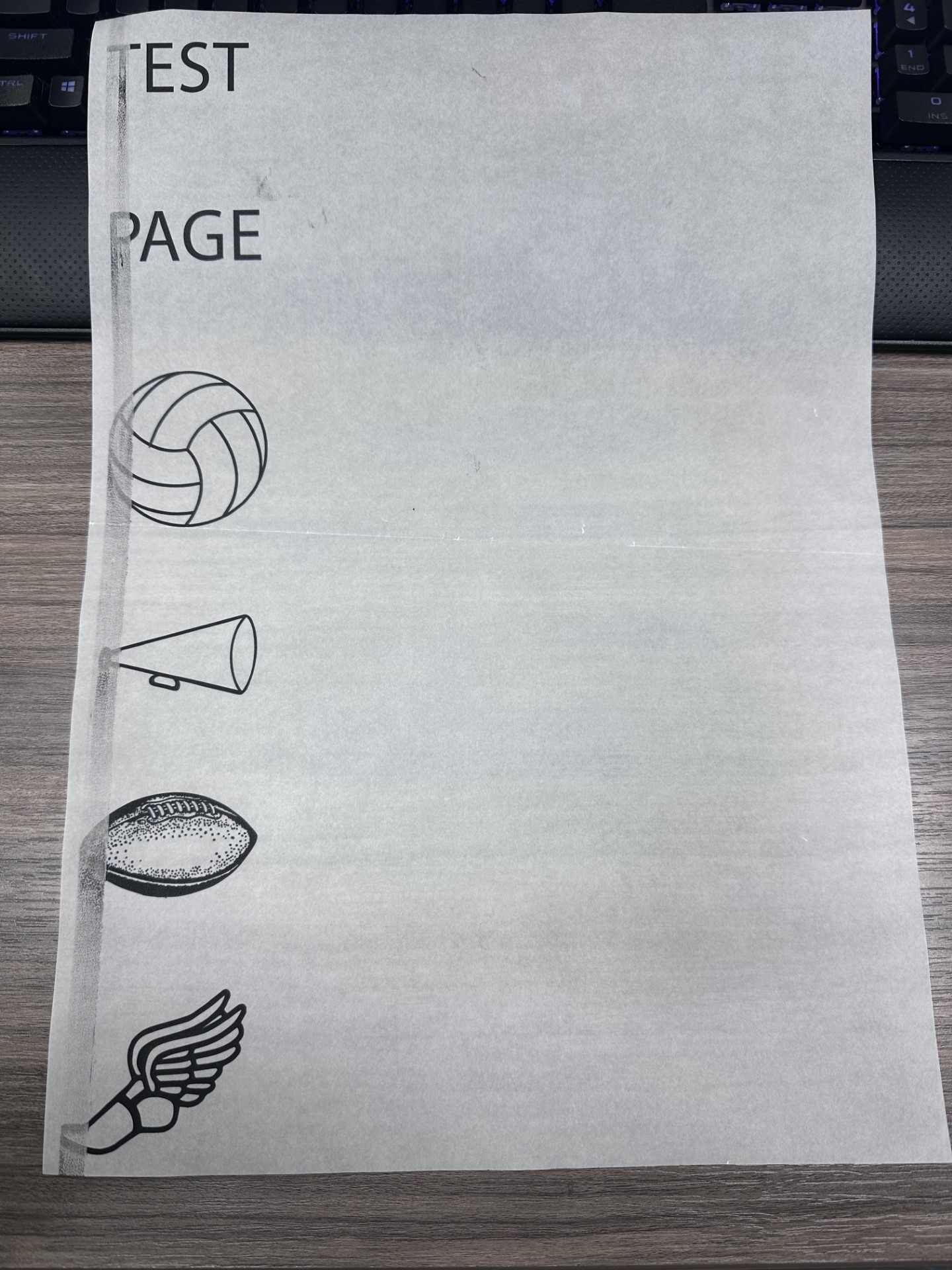 ink streak down left side of page - HP Support Community - 8833068
