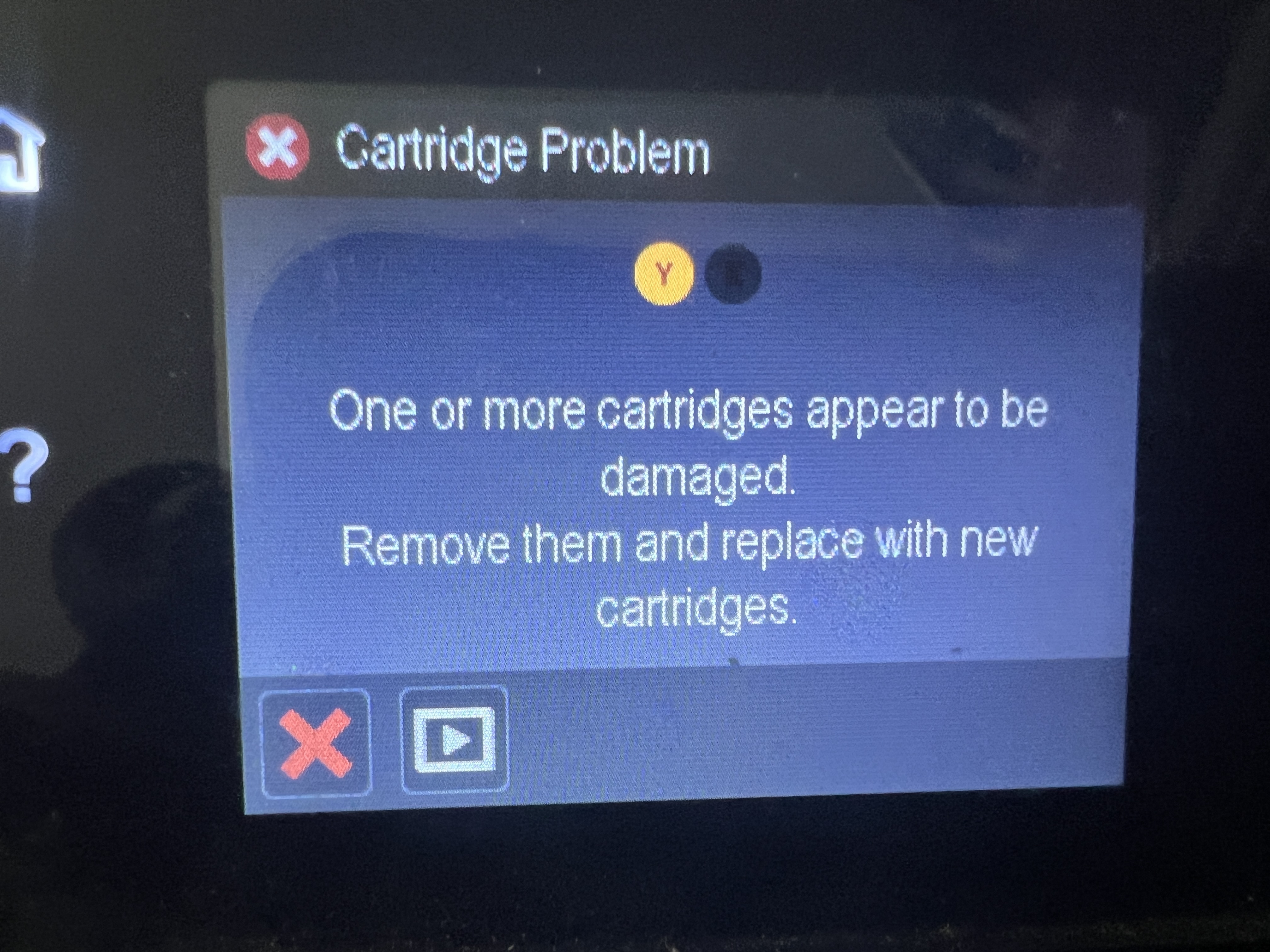 8610 Damaged ink cartridges (3rd party and Genuine HP cartri... - HP ...