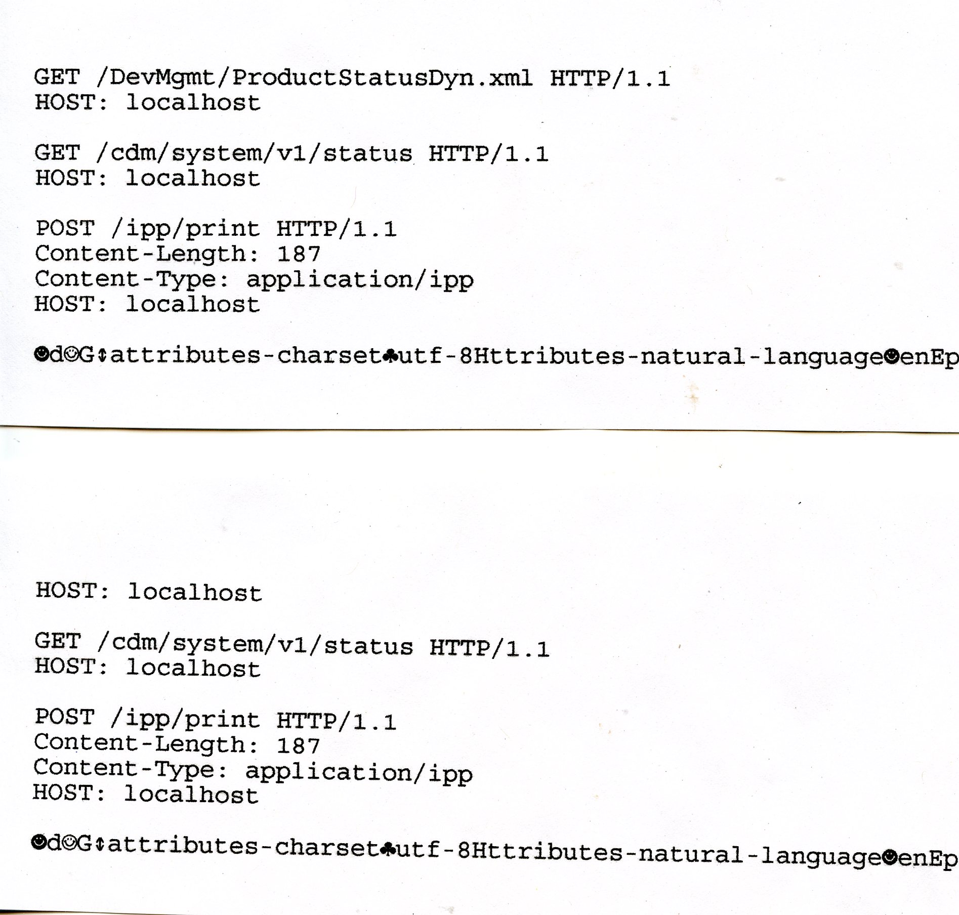 printer printing out messages repeatedly - HP Support Community - 8841208