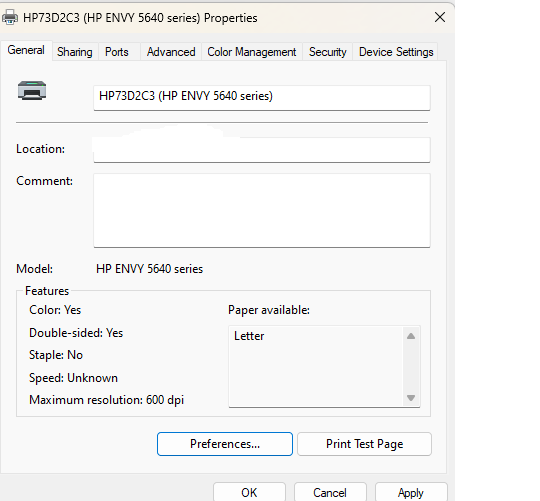 Printer set to Letter, need A4 - HP Support Community - 8846822