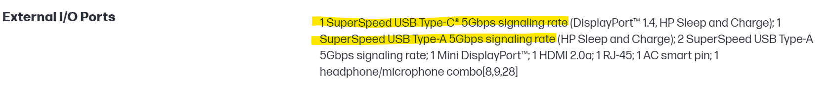 Charge HP OMEN 15 battery using USB ports (A or C) - HP Support ...