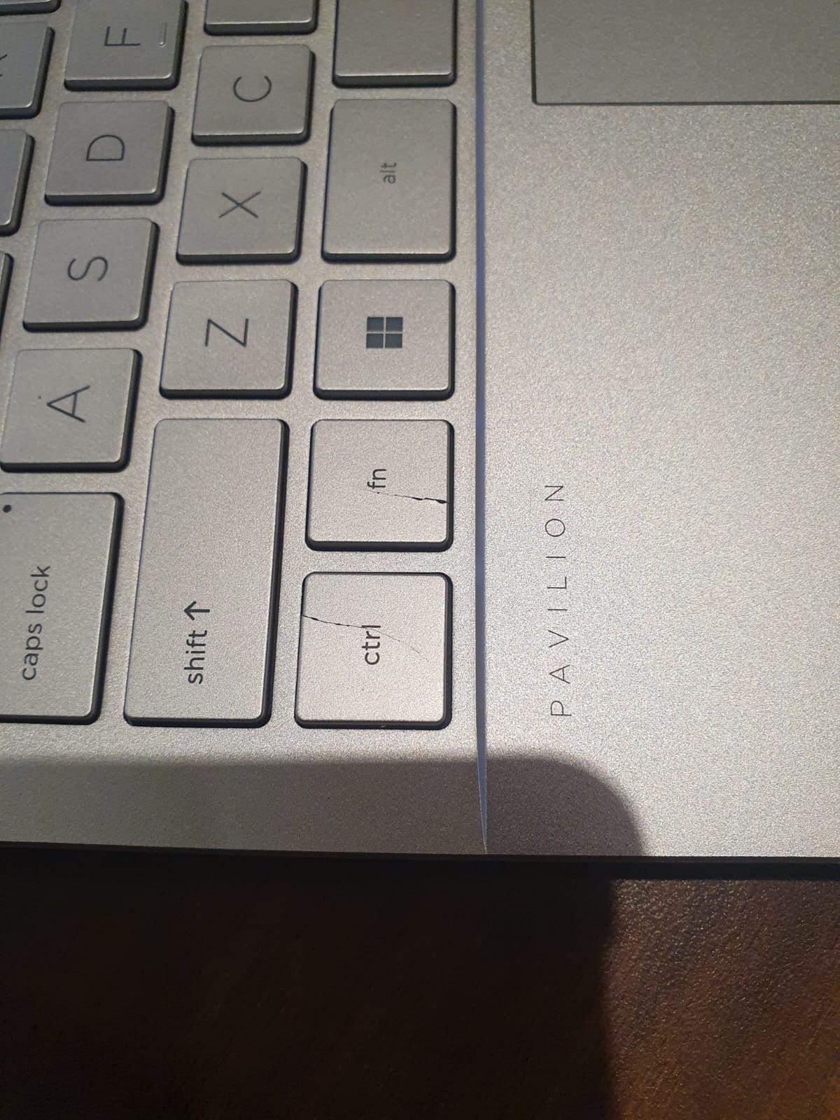 Keyboard button is cracked automatic - HP Support Community - 8848716