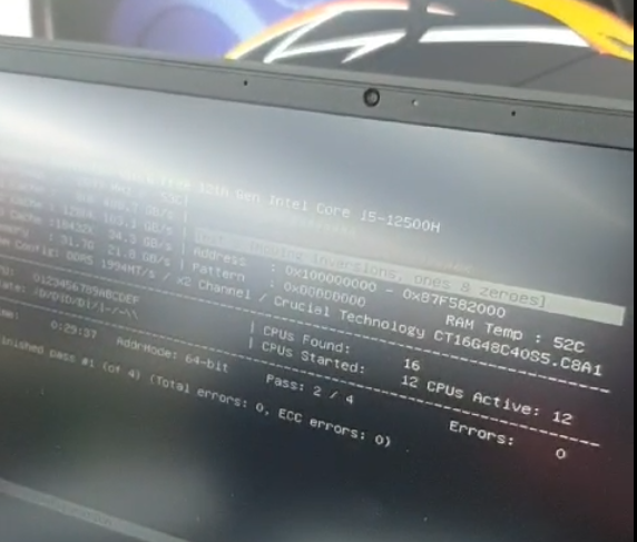 Unstable system state after RAM upgrade - HP Support Community - 8854493
