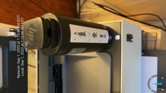 Reload kit stuck in machine Reload interface blocked, - HP Support ...