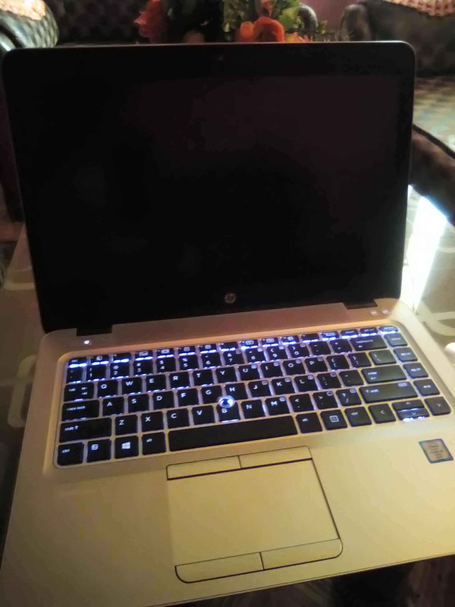 My hp elitebook laptop power on but not display screen only ... - HP ...