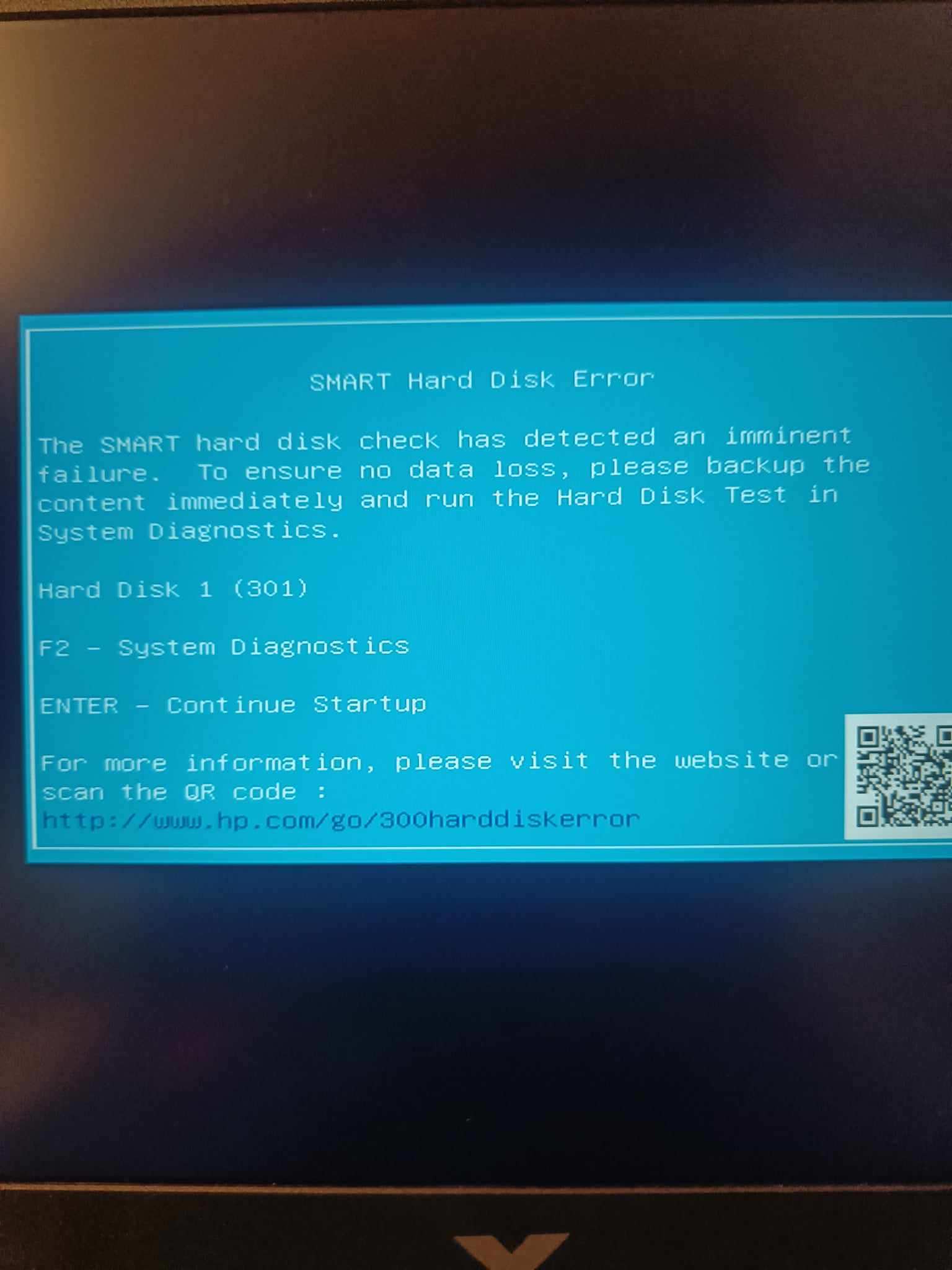 SSD failure (301) - HP Support Community - 8865111