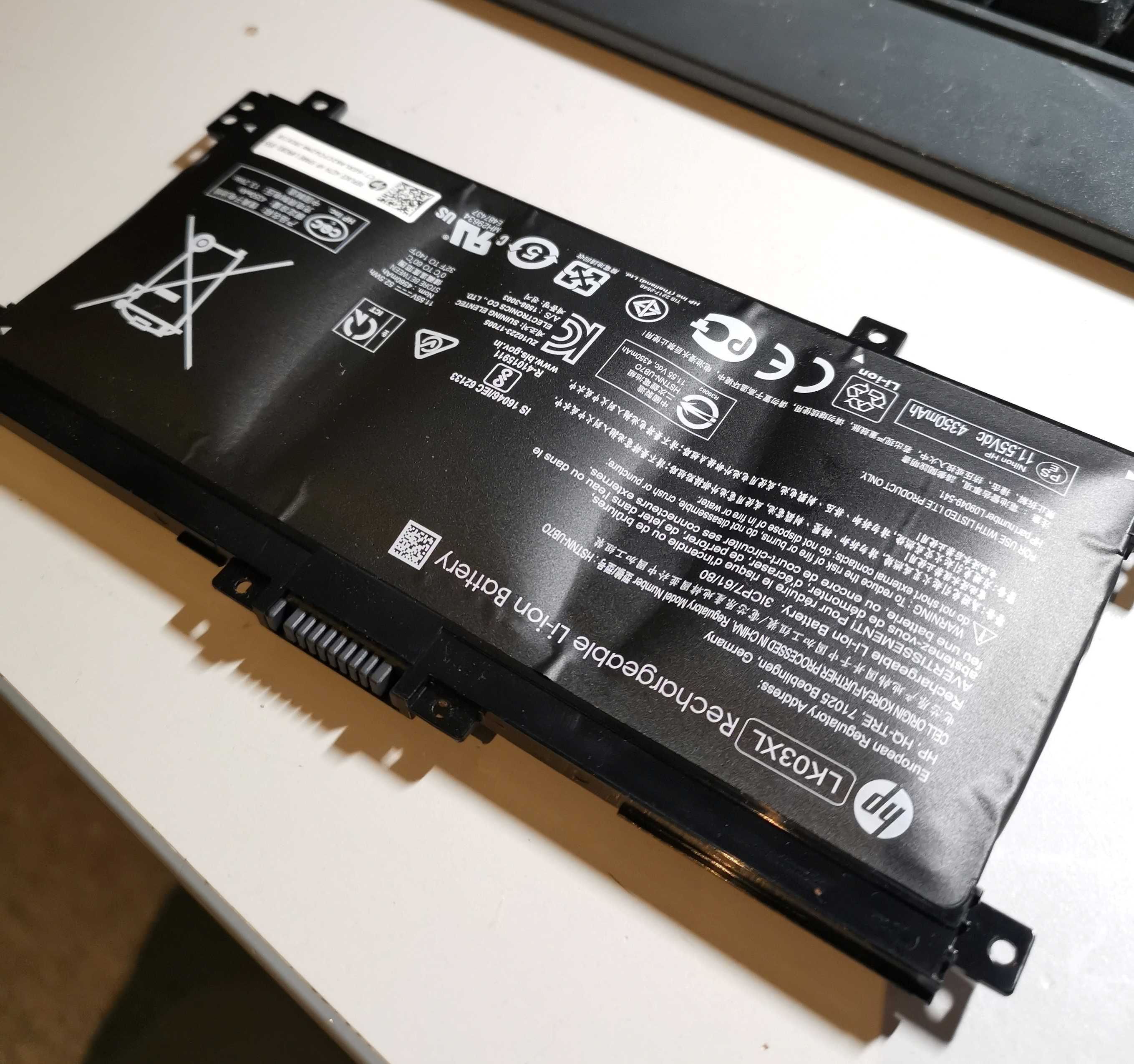 My HP laptop battery "Blew Up"! - HP Support Community - 8869062
