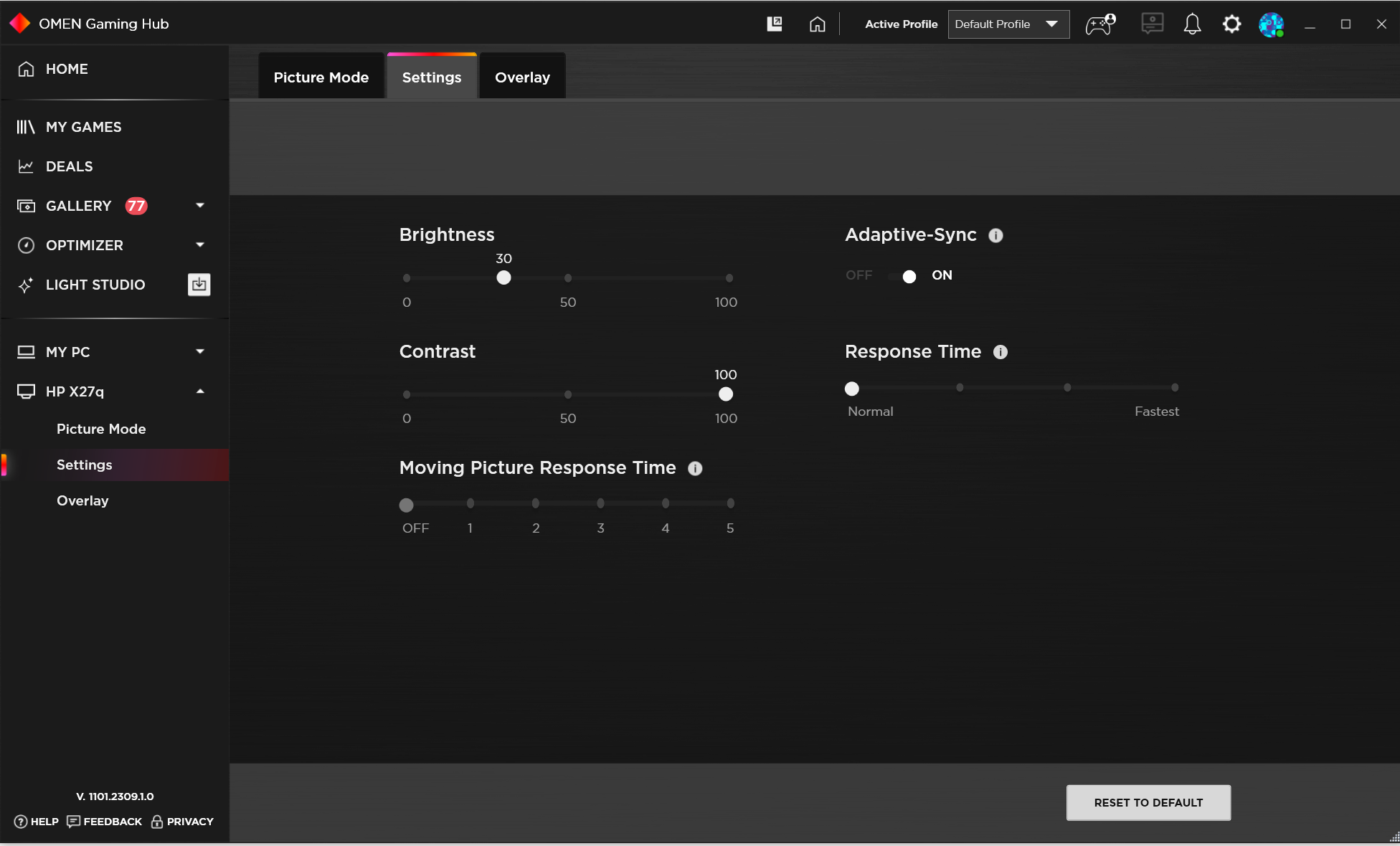 OMEN gaming hub doesnt have the 'APPLY ' button so i cant sa... - HP ...