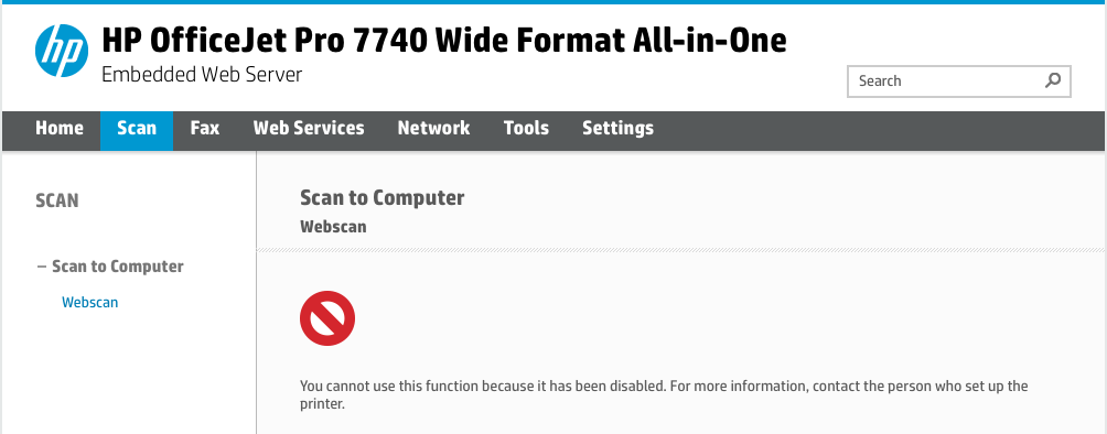 How do I get 'Scan to Computer' to work on my HP7740 to my M... - HP ...
