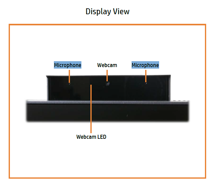 Where is the INTERNAL microphone on an All-In-One 24-cb1000a - HP ...