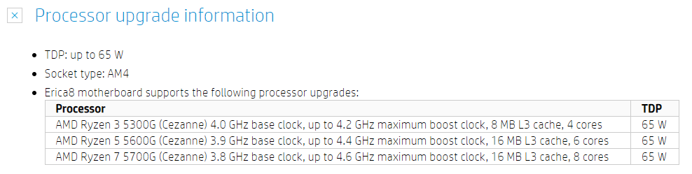 Solved: is it possible to change cpu on HP victus 15L - HP Support ...