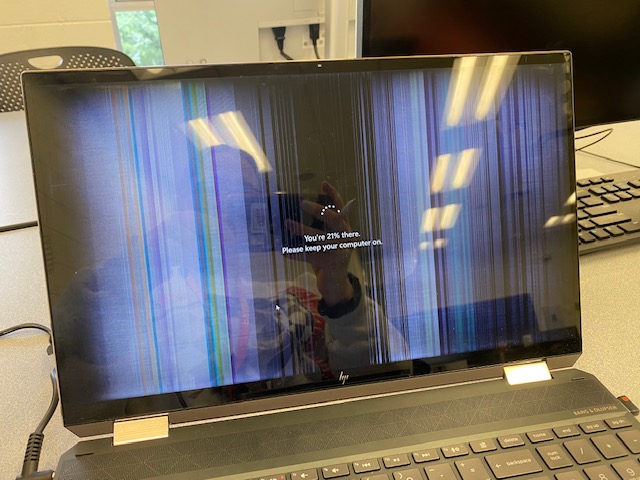 HP Spectre x360 15-eb1043dx LCD issue - vertical lines - HP Support ...