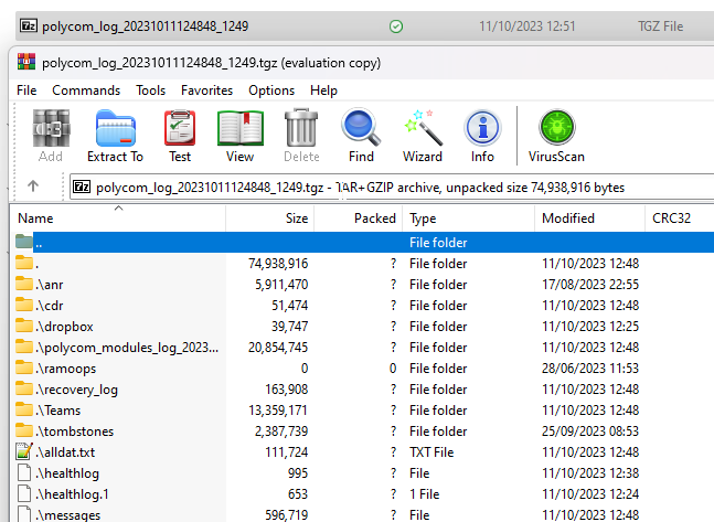 how do I see the poly x50 logs - HP Support Community - 8887061