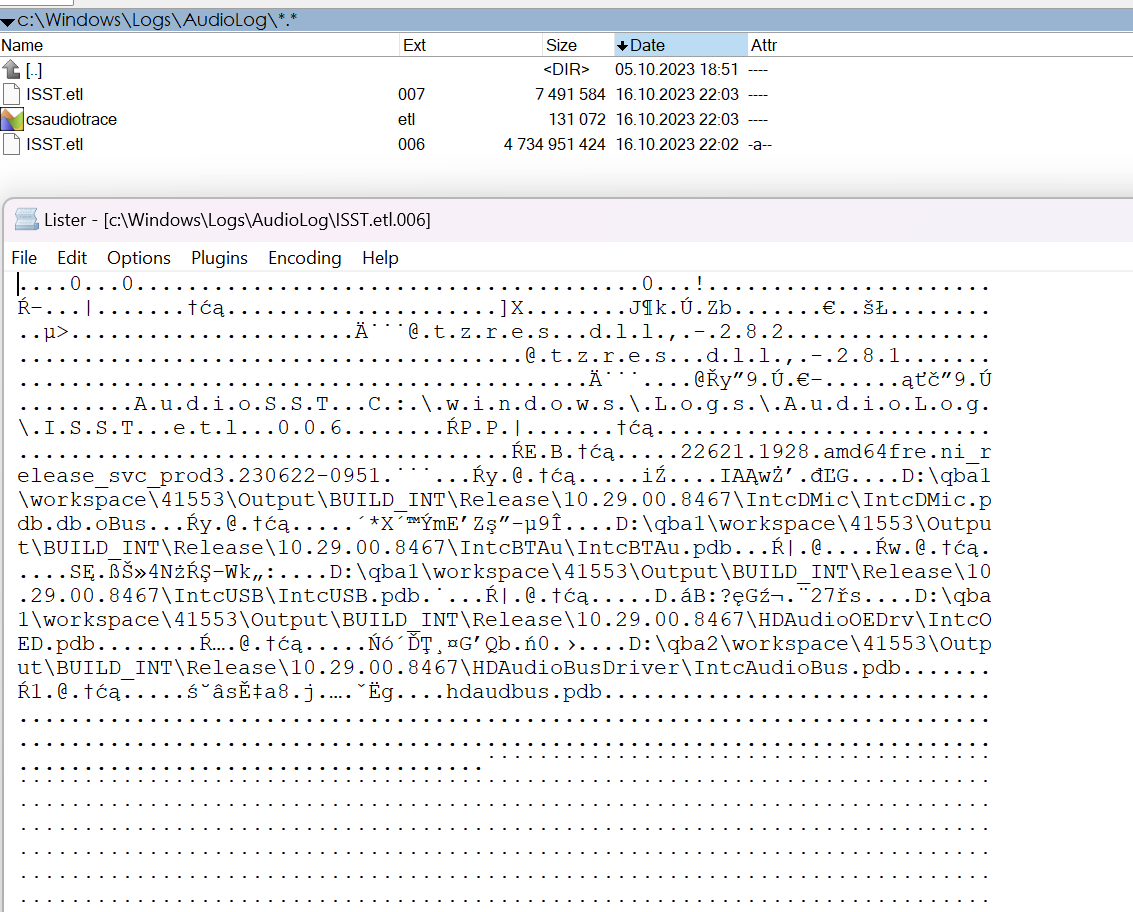 Intel Smart Sound Technology produces huge log and degrades ... - HP ...