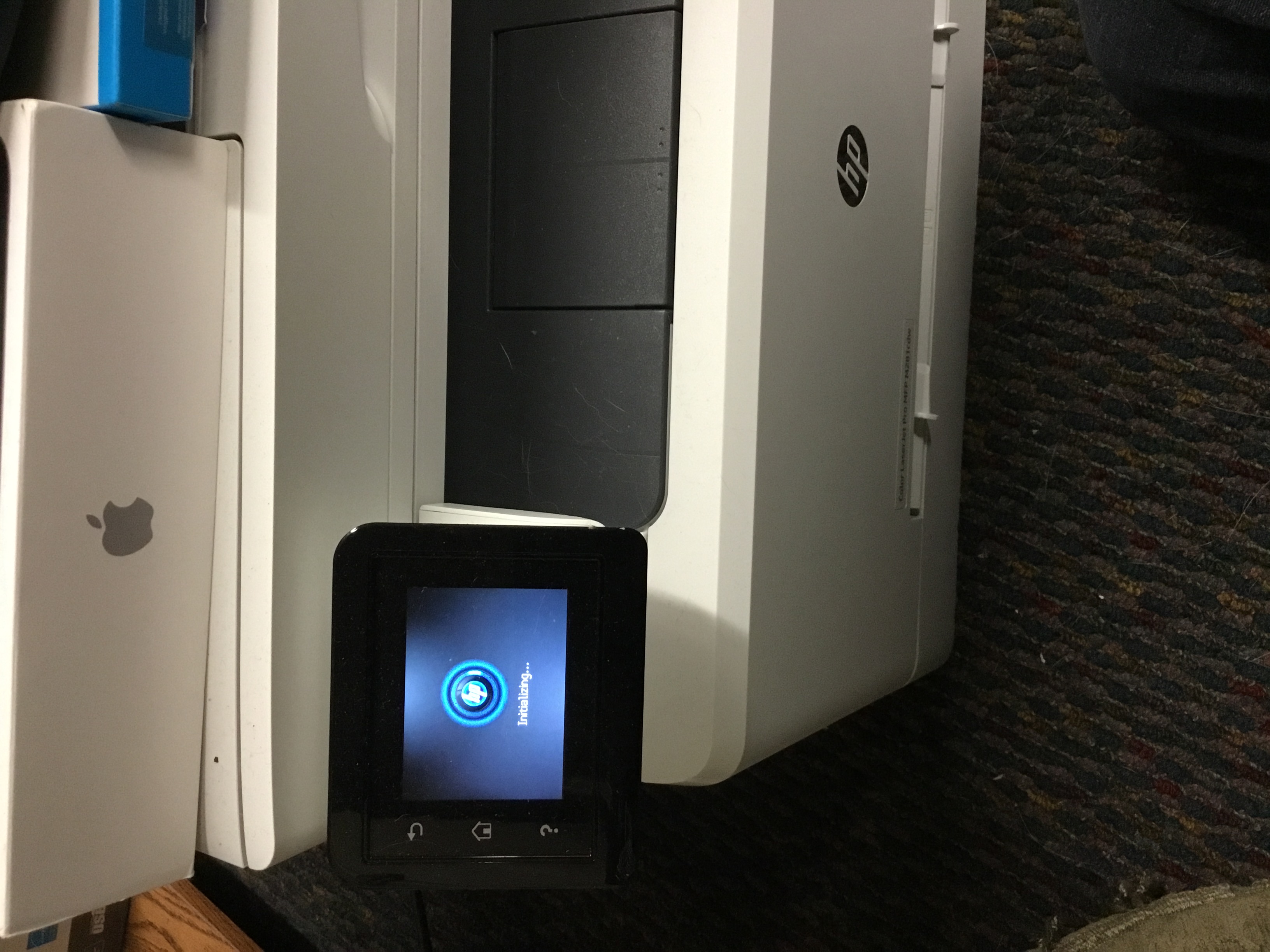 PageWide Printer Screen Frozen after firmware update from la... - HP ...