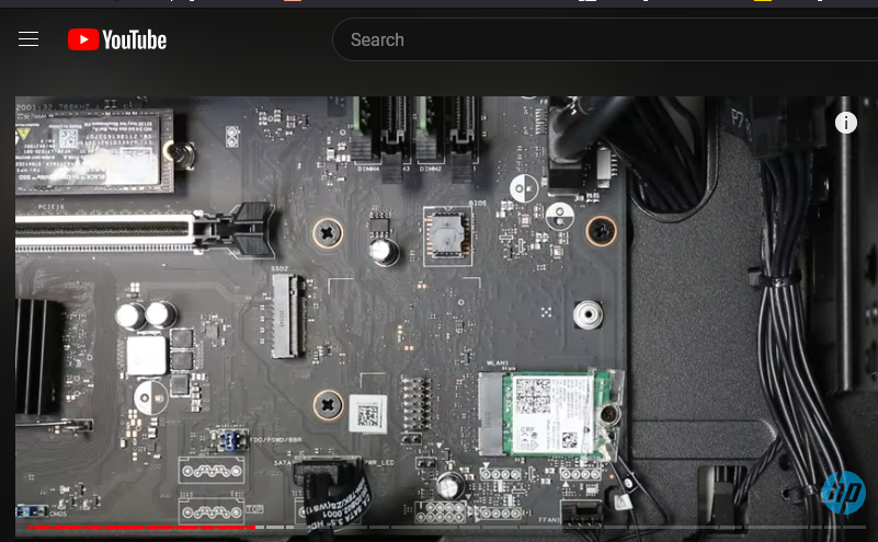 Plastic blocking SSD2 socket - HP Support Community - 8891339