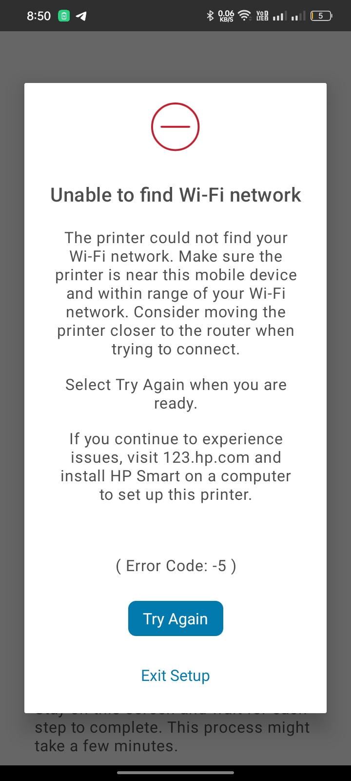 WiFi Connection Issue - HP Support Community - 8894583