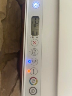 hp deskjet 2700 information light on permanently - HP Support Community ...
