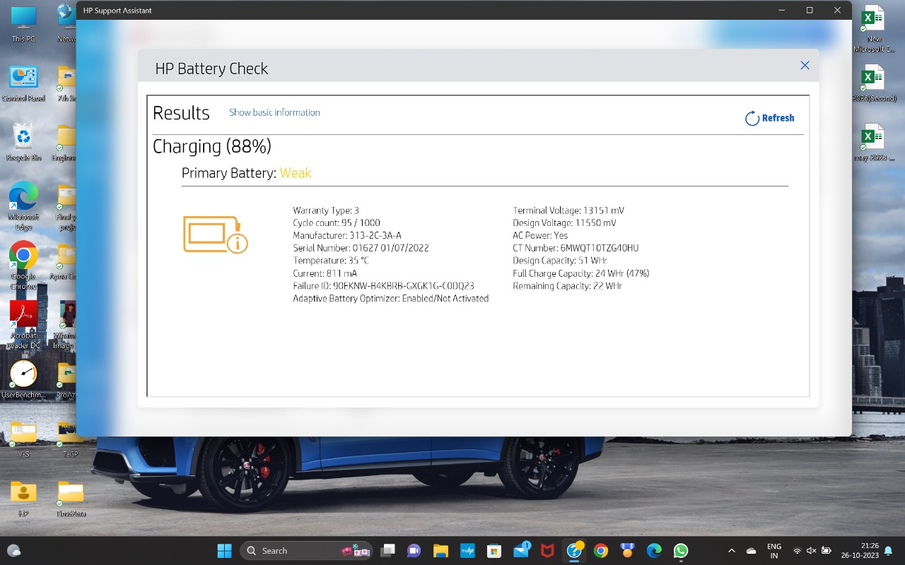CMOS Battery And Primary Battery - HP Support Community - 8899250