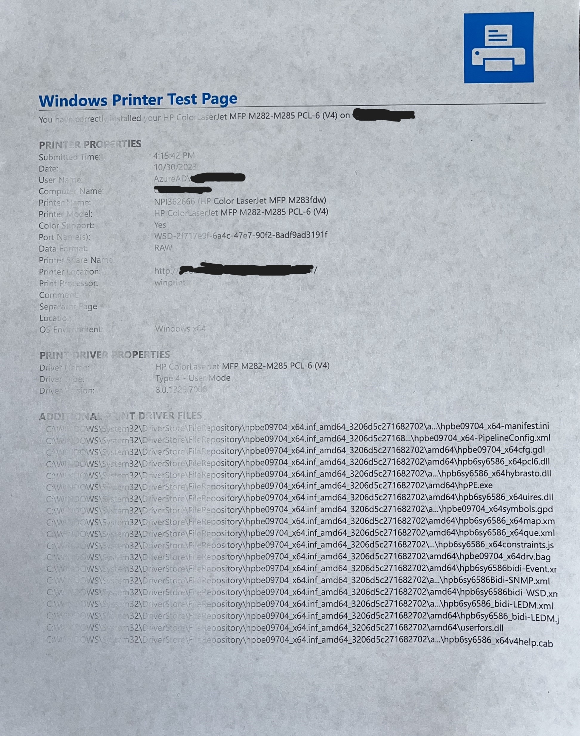 Vertical faded lines on printed pages - HP Support Community - 8903232