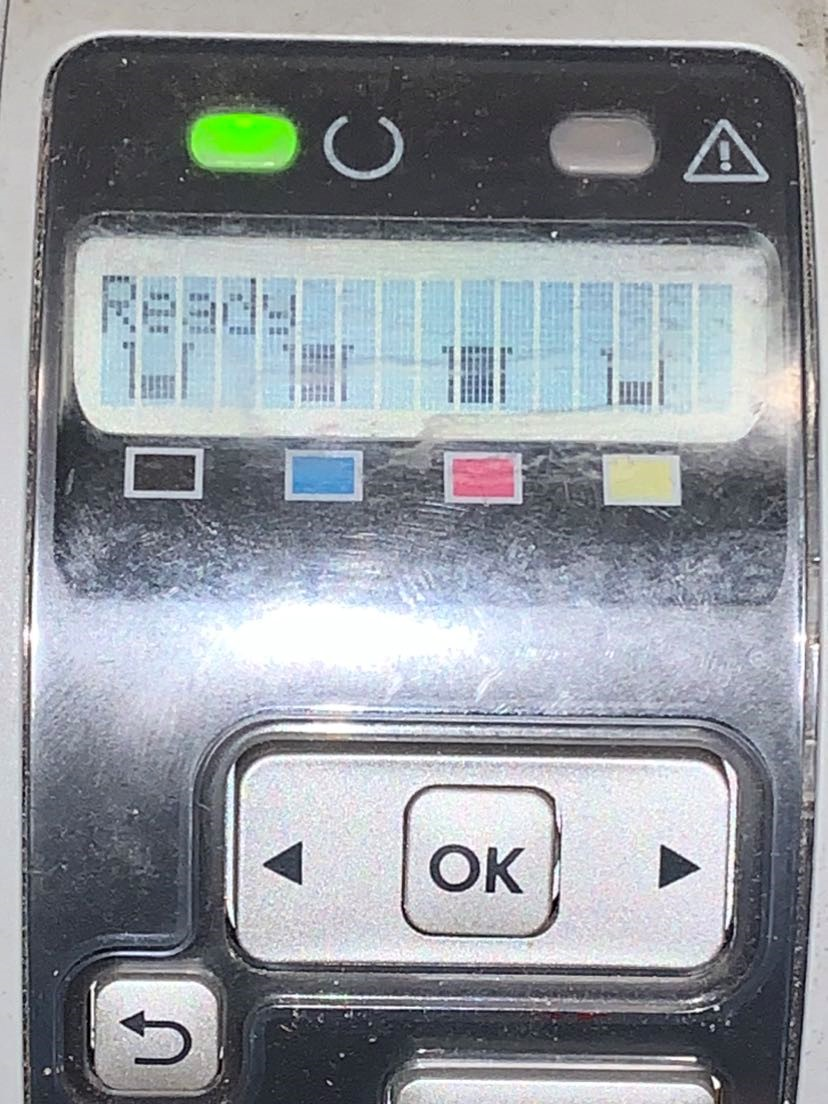 HP CP1518 could not print both black and color after fixing ... - HP ...
