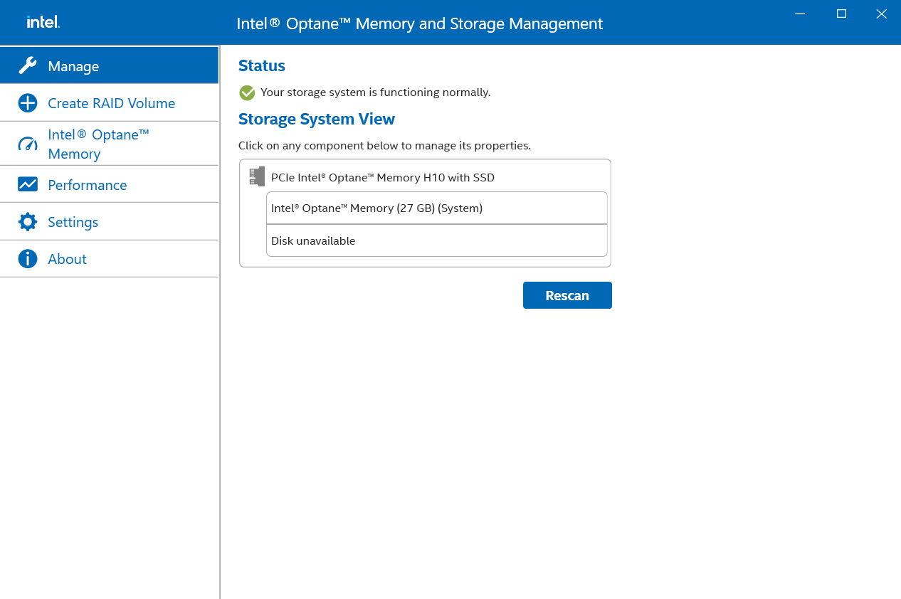 How to enable Intel Optane - HP Support Community - 8907377