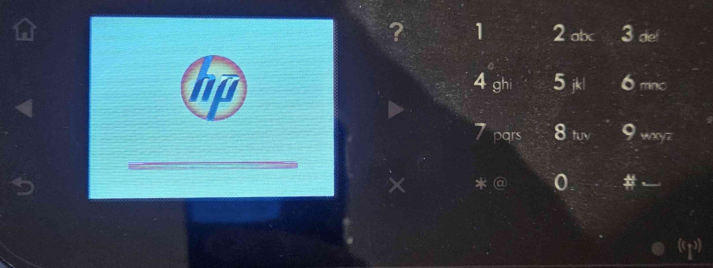 Officejet 8600 pro LCD Display unreadable - HP Support Community - 8910994