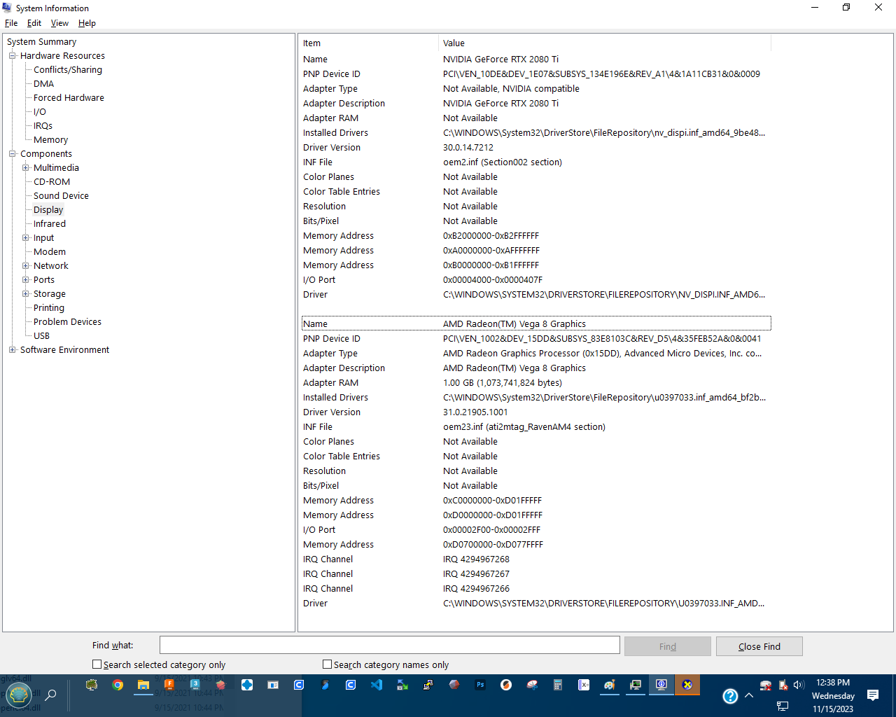 Problem installing RTX 2080 Ti GPU, code 12, I/O conflict, I... - HP ...