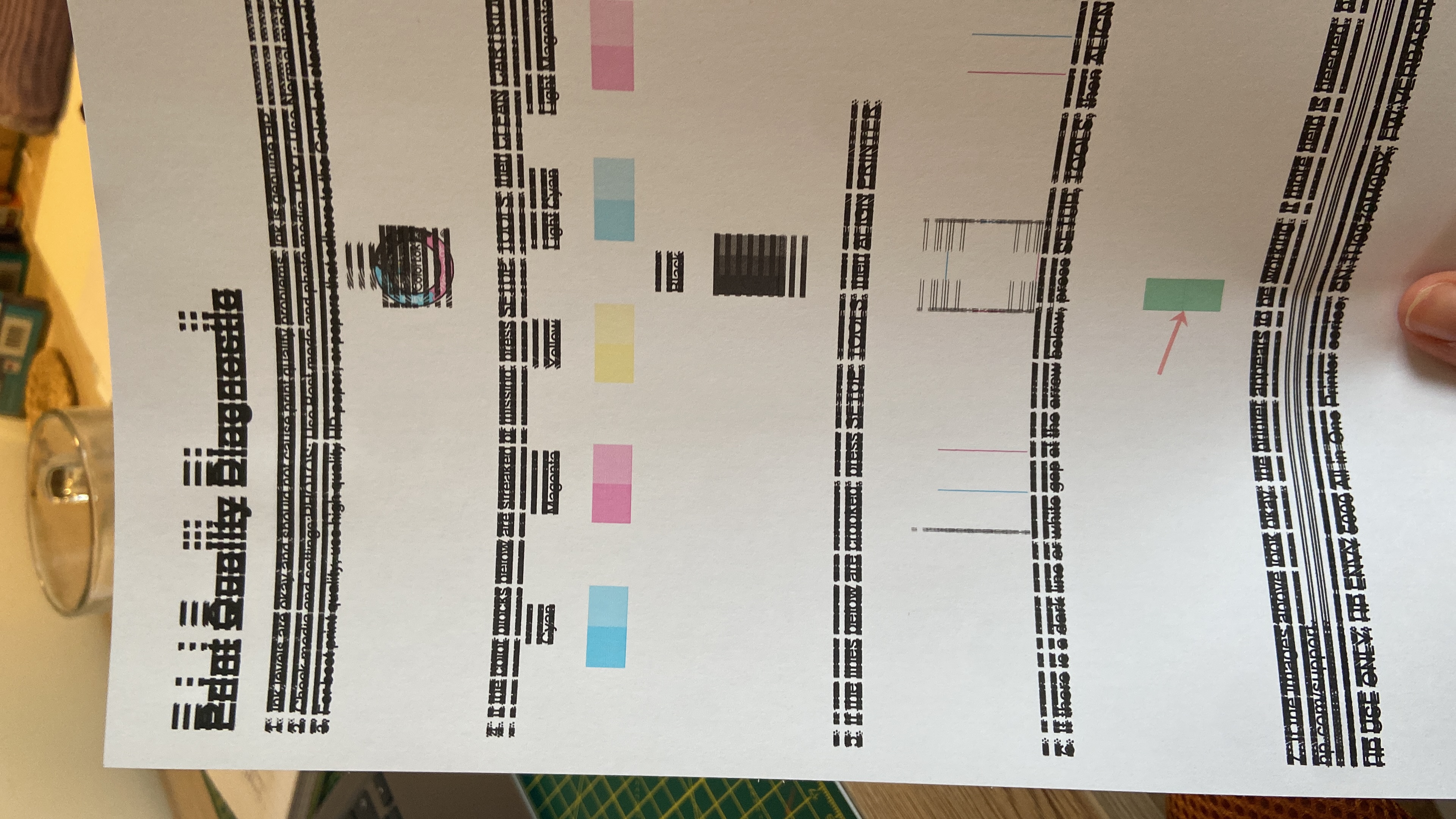 Ink Smearing and triple printing - HP Support Community - 8918645