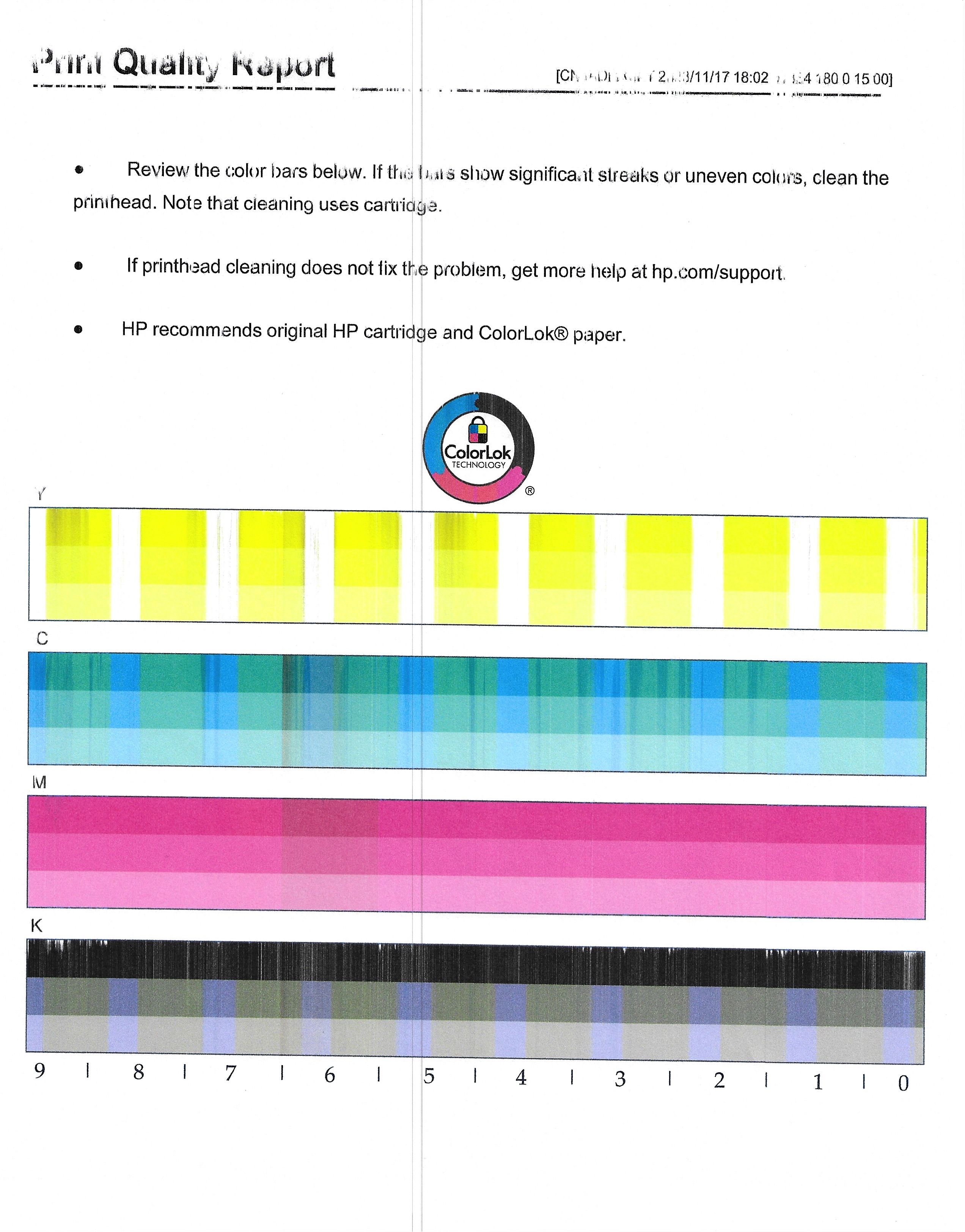 HP Pagewide Pro 477DW yellow ink missing sections and leakin... - HP ...