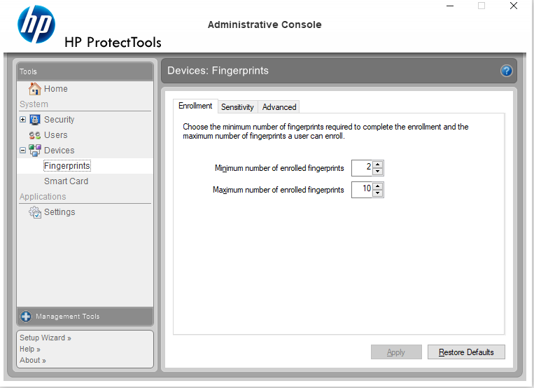 Windows Hello Fingerprint elitebook 8440p - HP Support Community - 8921555