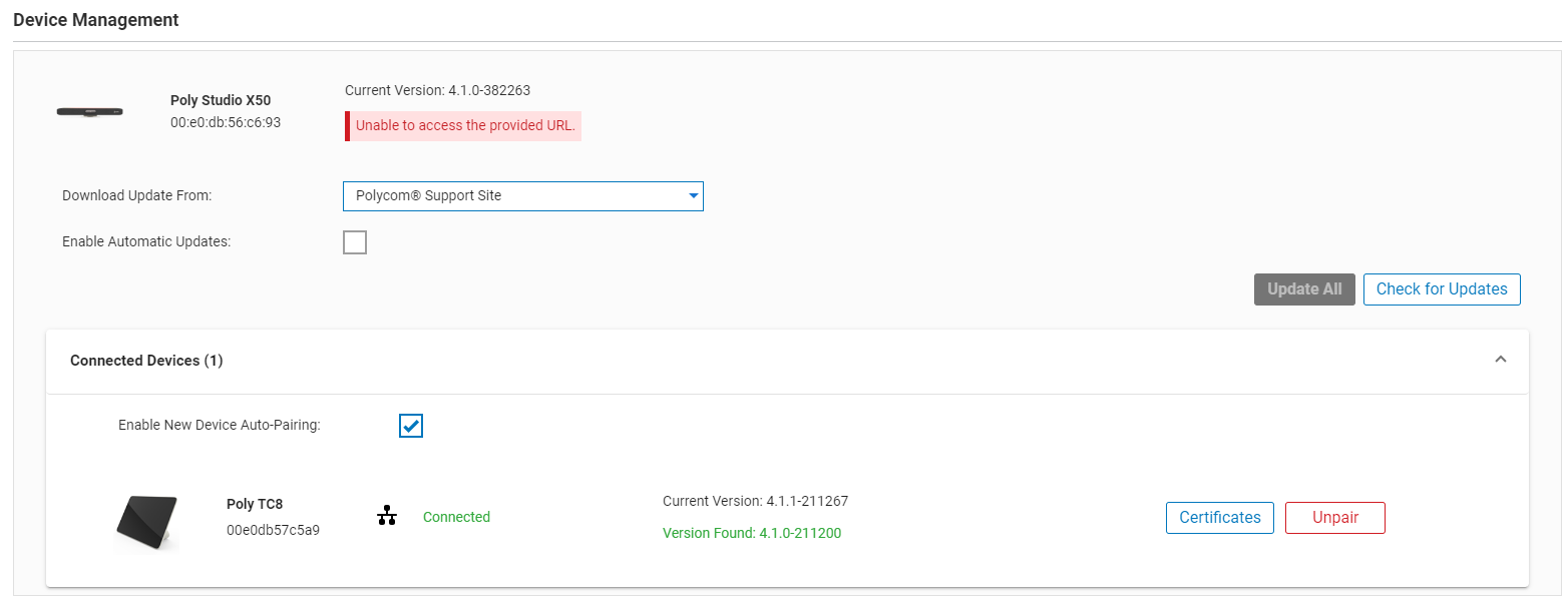 Solved: Poly X50 | Unable to Access provided URL - HP Support Community ...