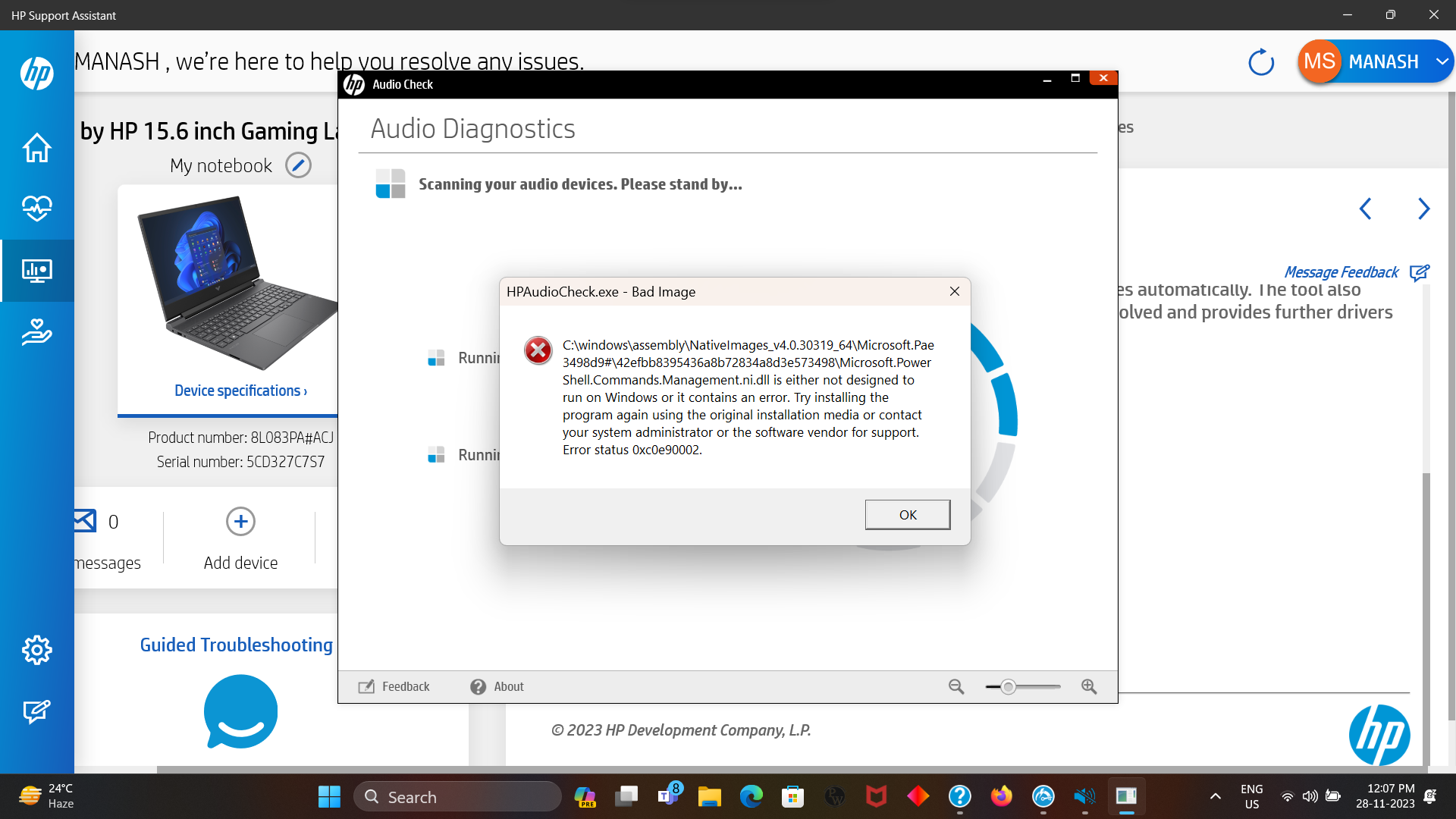 HOW TO FIX THIS ISSUE? - HP Support Community - 8925166