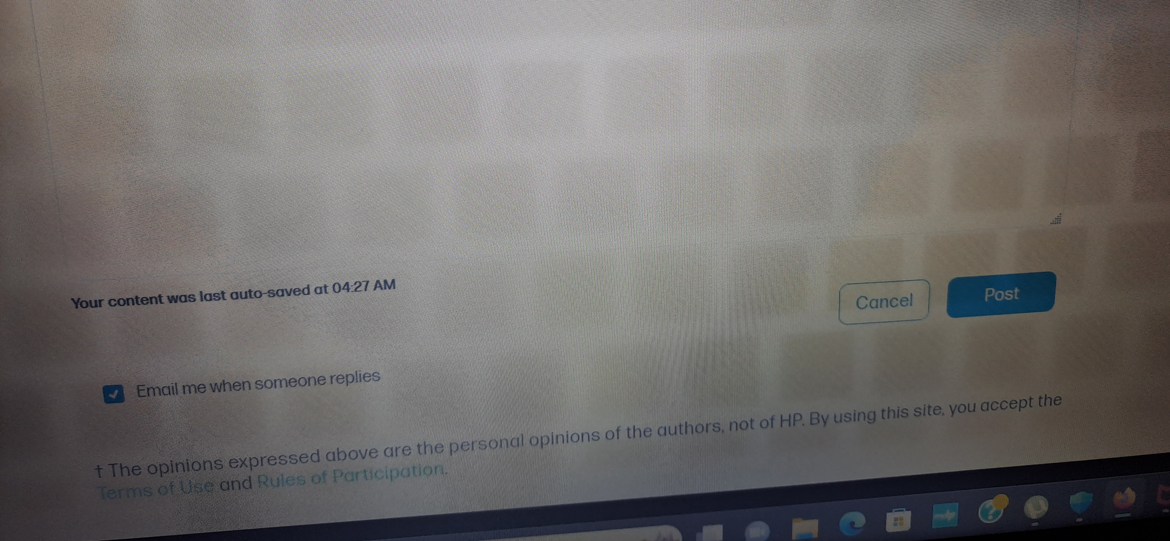 Key board reflect on Laptop Screen - HP Support Community - 8926260