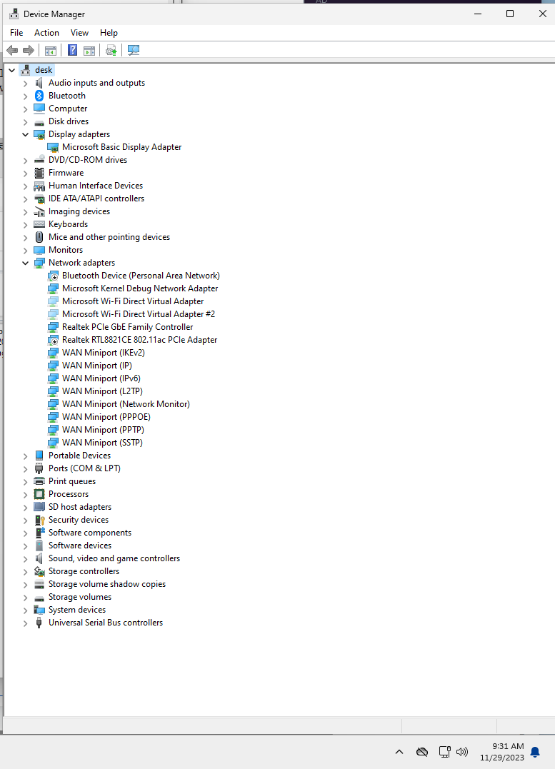 HP desktop 290-p027c model, Windows 11 Device Manager never ... - HP ...