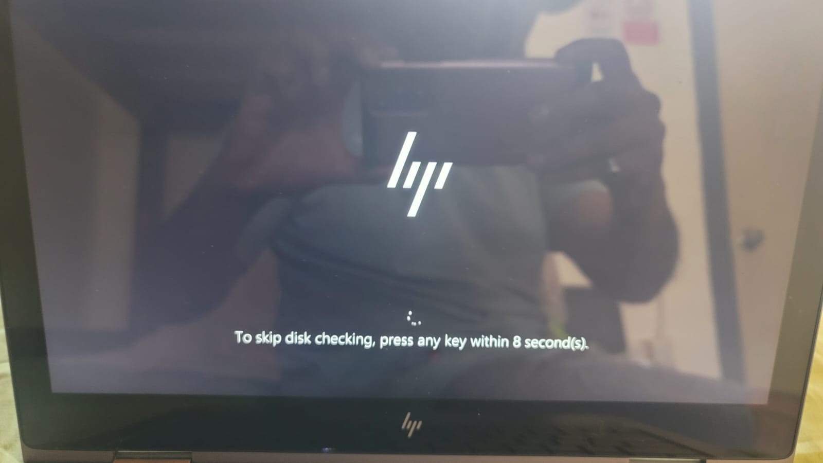 BSOD - Windows 10 Startup Message - To Skip Disk Checking, p... - HP ...