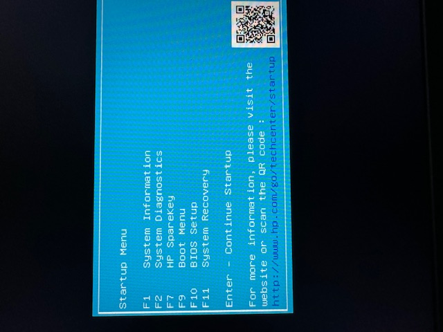 Solved: problem during startup - HP Support Community - 8928944