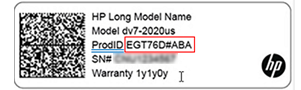 Windows product key - HP Support Community - 8929869
