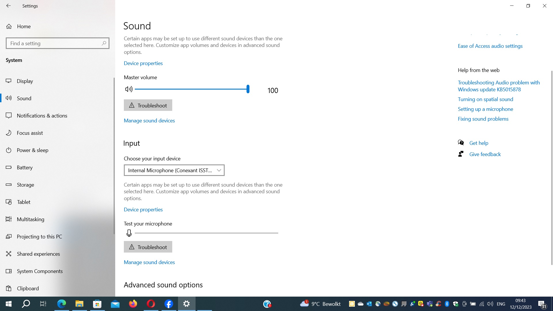 Mic not working - HP Support Community - 8937495
