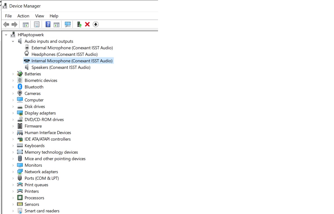 Mic not working - HP Support Community - 8937495