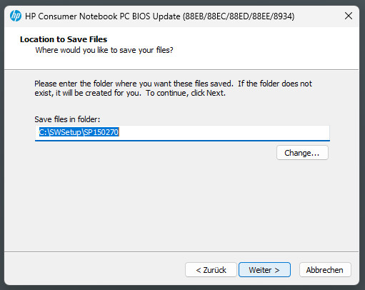 BIOS update: "not enough memory"?! - HP Support Community - 8938437