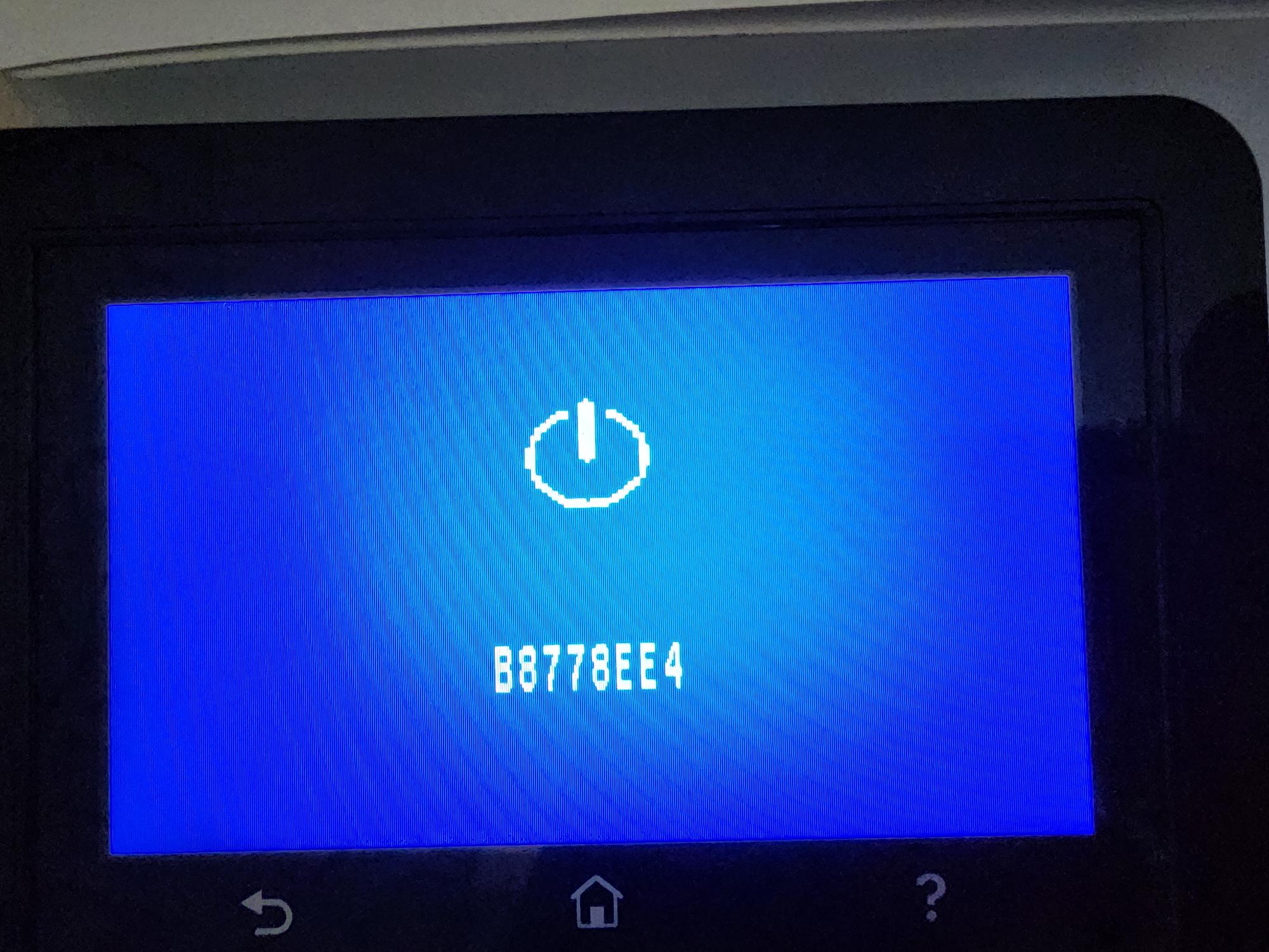 m479fdw Blue screen when printing from Android HP Smart app - HP ...