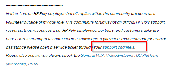 Poly Studio x30 with HDMI Matrix - HP Support Community - 8940050