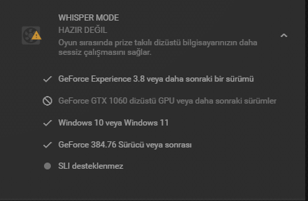 Nvidia Whisper mode not ready - HP Support Community - 8940706