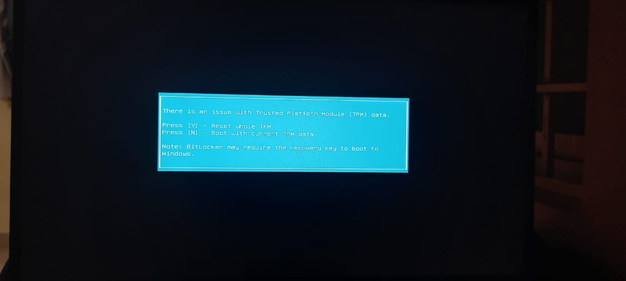 can some one help with tpm - HP Support Community - 8943217