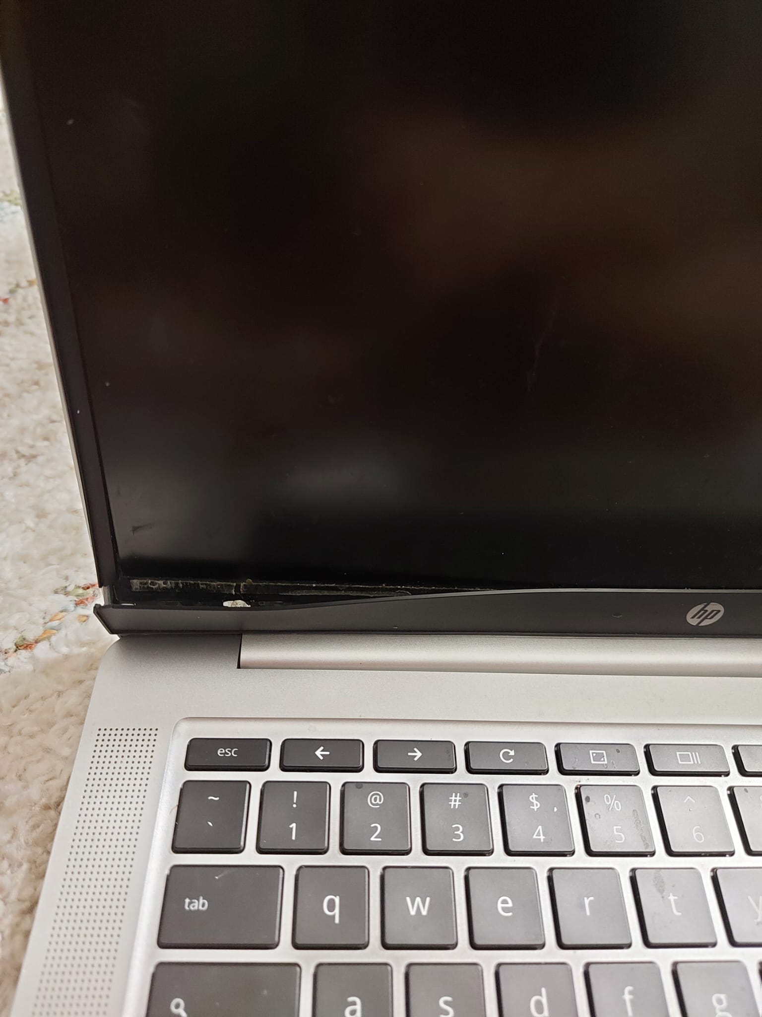 LCD Display case cover came out - HP Support Community - 8943930
