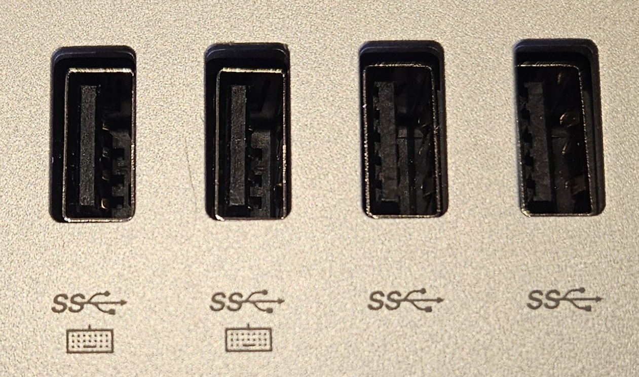 What Speed are these 4 x USB Ports ... Pic Attached - HP Support ...