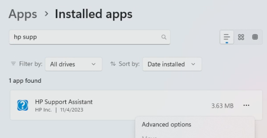Hp support assistant not installed successfully showing erro... - HP ...