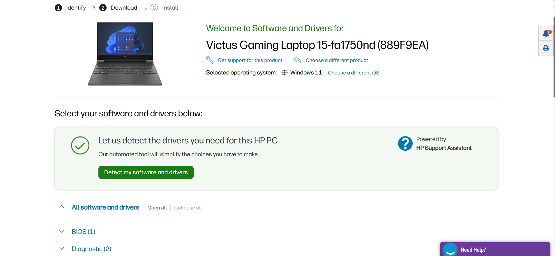 Solved: Problem Reaching Driver Page - HP Support Community - 8946949